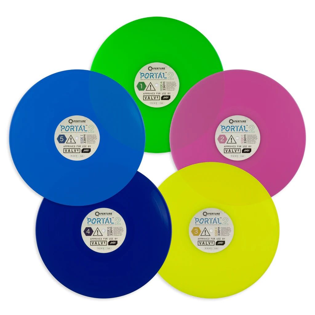 Portal 2 Soundtrack Comes To 5xLP Colored Vinyl From Mondo