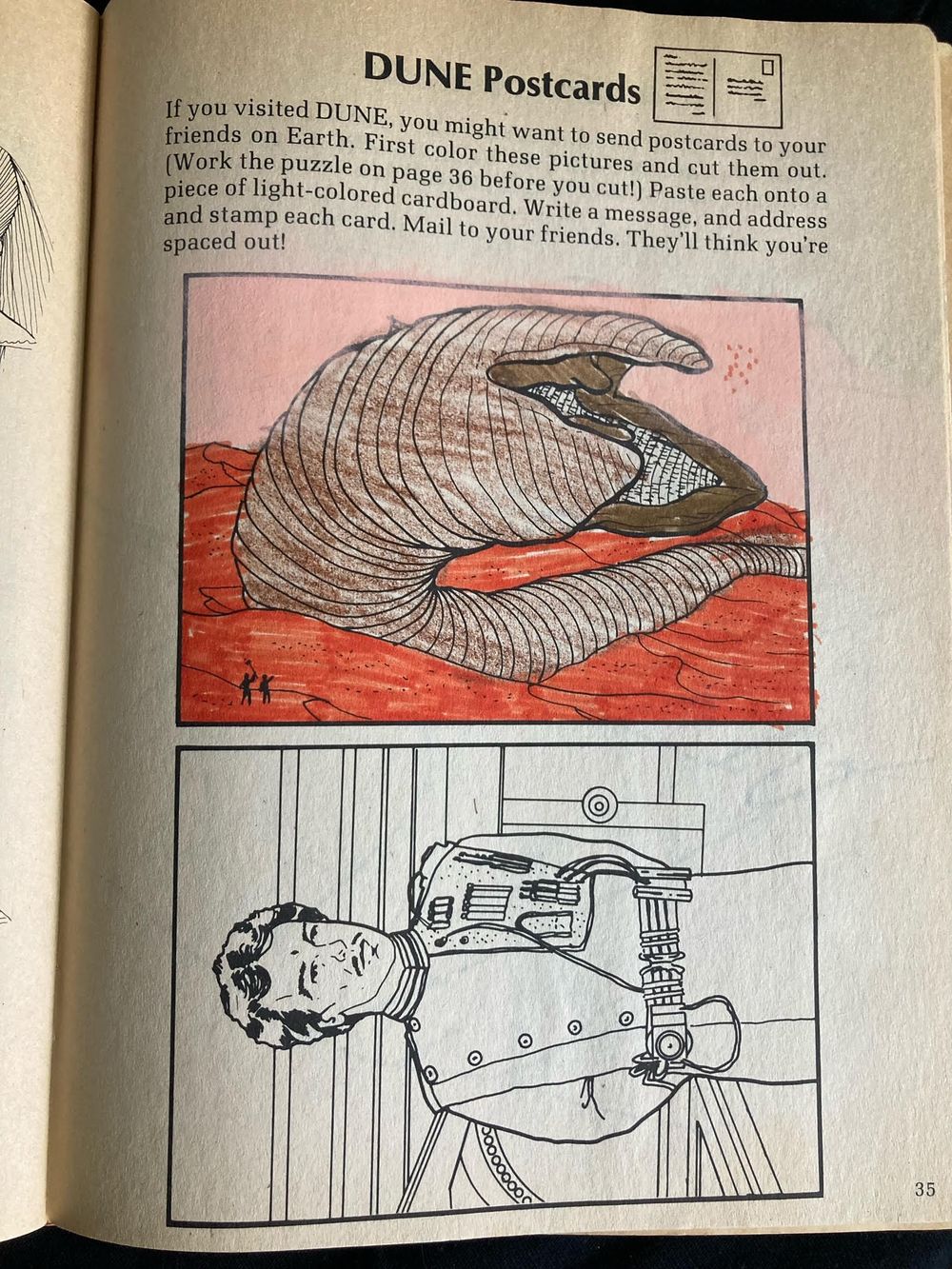 Dune’s Nightmare Coloring Book Saved My Childhood